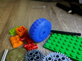 Lego Wheel by Ghassan Saeed | Download free STL model | Printables.com