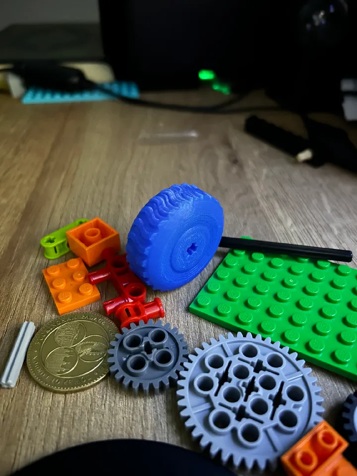 Lego Wheel by Ghassan Saeed | Download free STL model | Printables.com