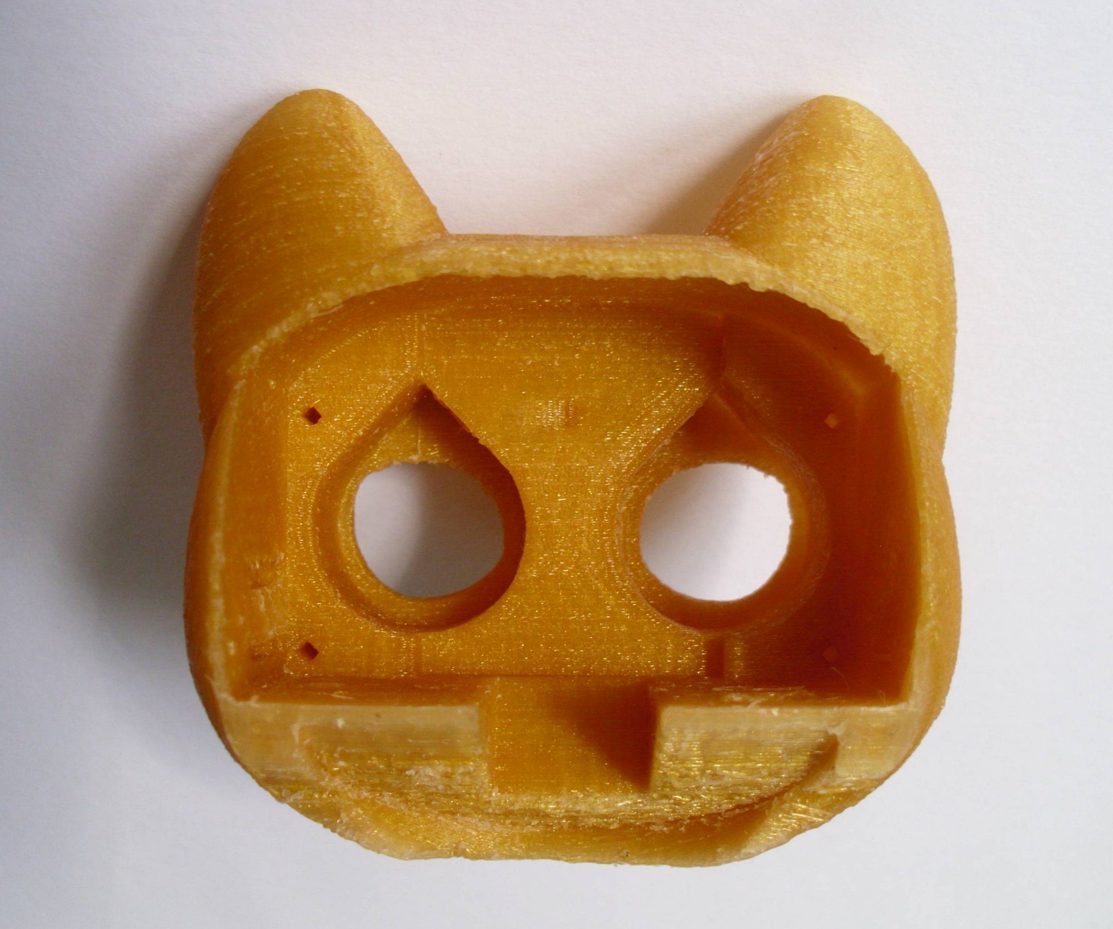 Servo-rotatable Cat Head with slot for Distance Sensor by Don Patrick ...