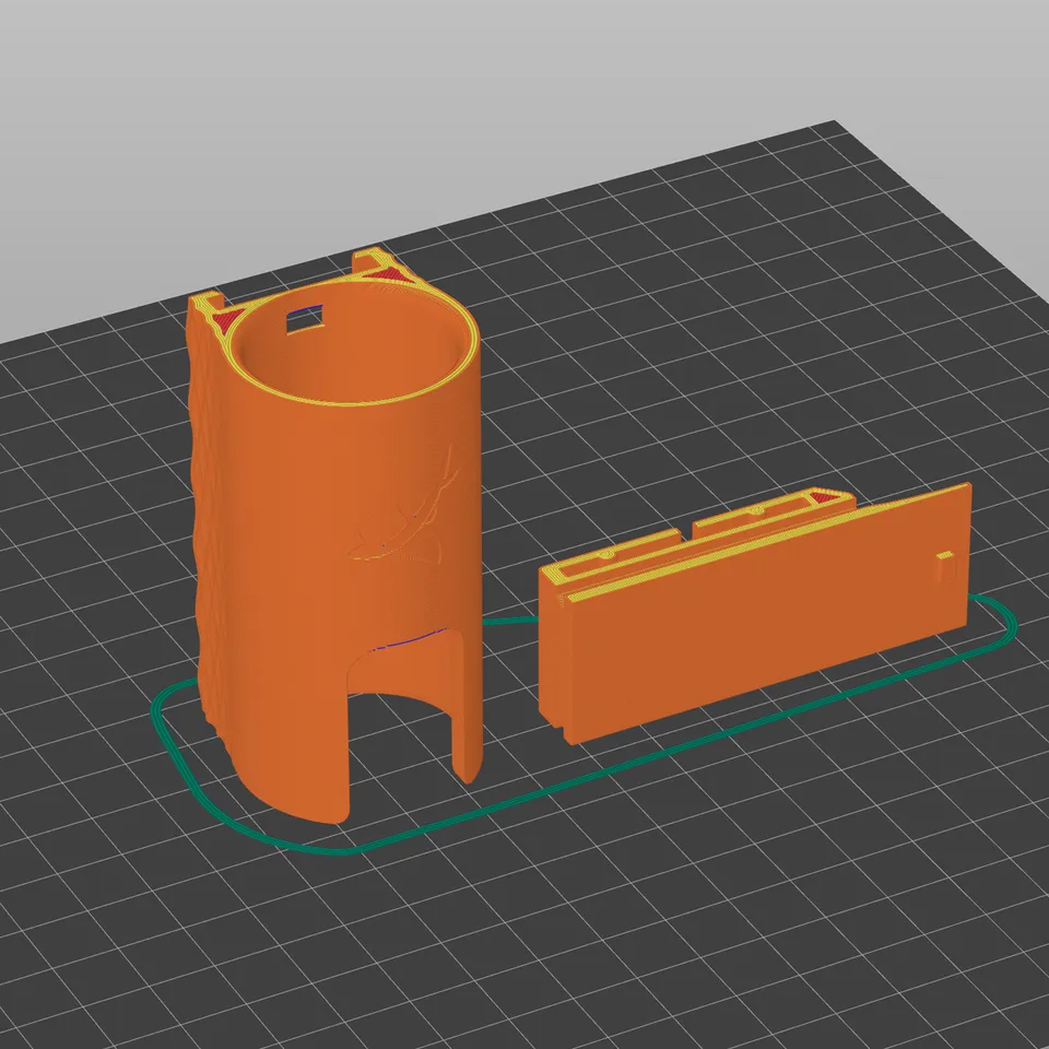 Fishing rod holder by Flying fish design | Download free STL model ...