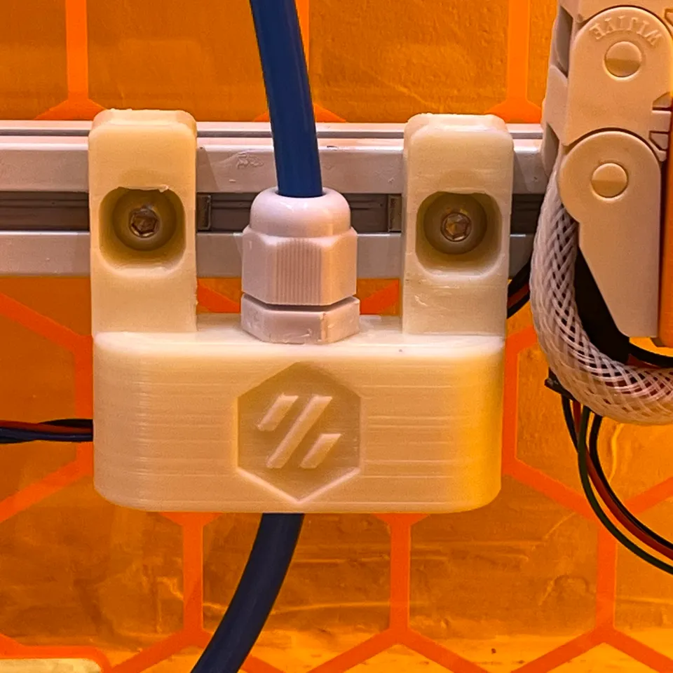 PG7 Bowden Tube Mount 2.85mm by ppak10 | Download free STL model | Printables.com