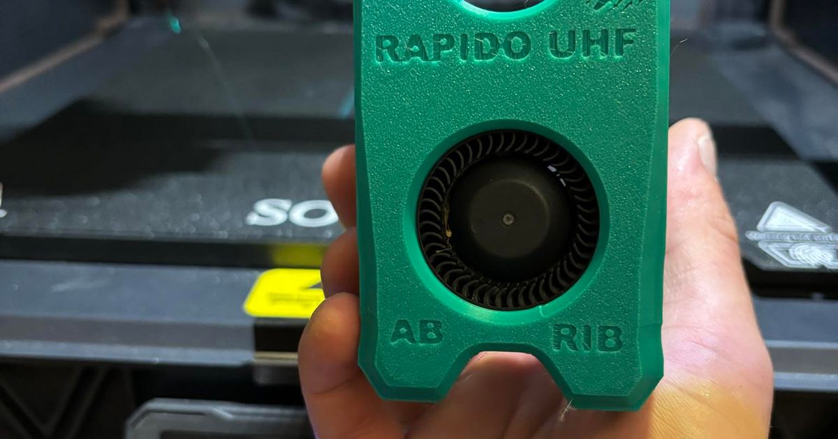SOVOL SV08 Toolhead RAPIDO UHF AB RIB by AdriX Nova | Download free STL ...