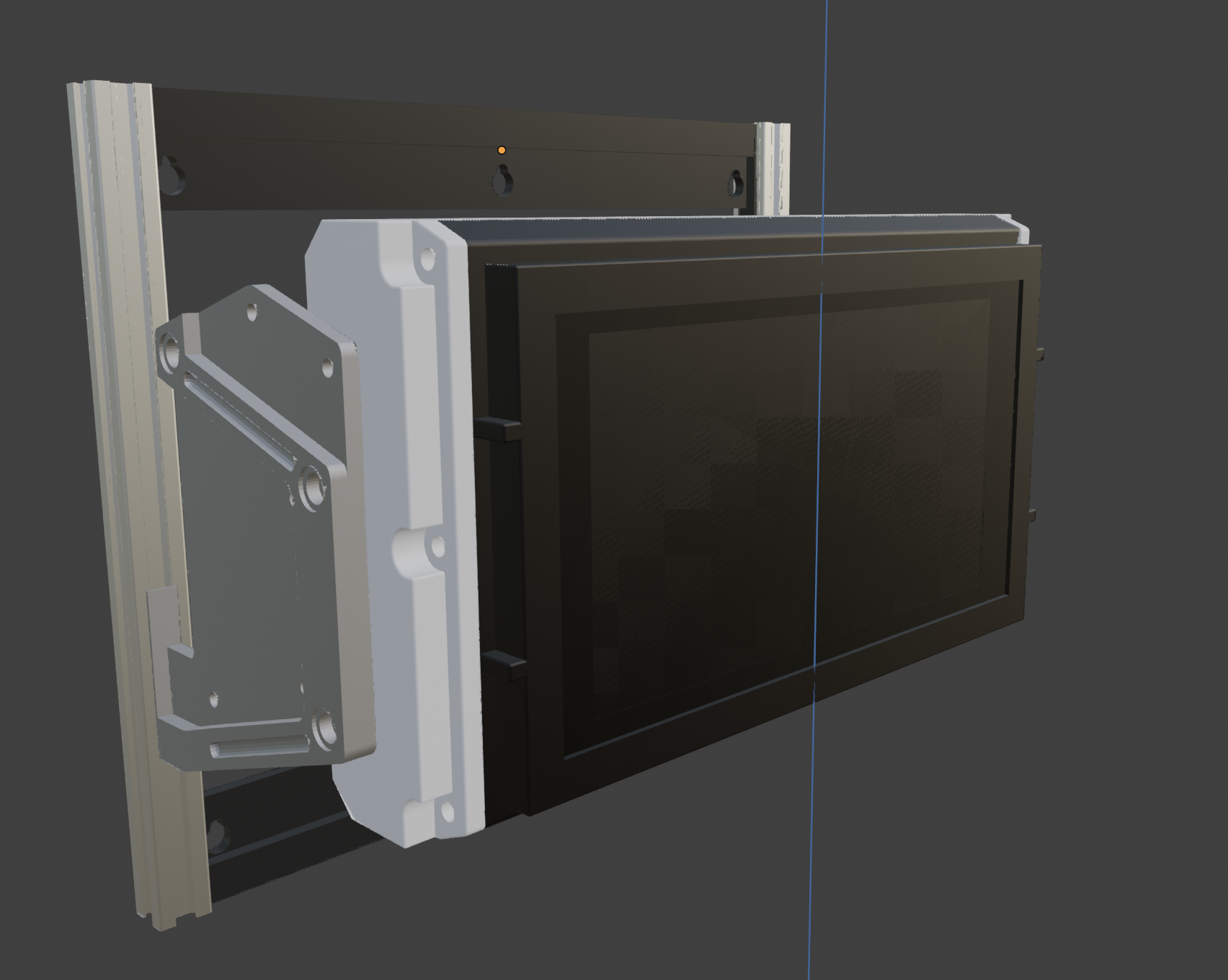 STARFIELD Inspired RPI Touch Screen Case v1 (233mm) - REVISED by SFDUFF ...