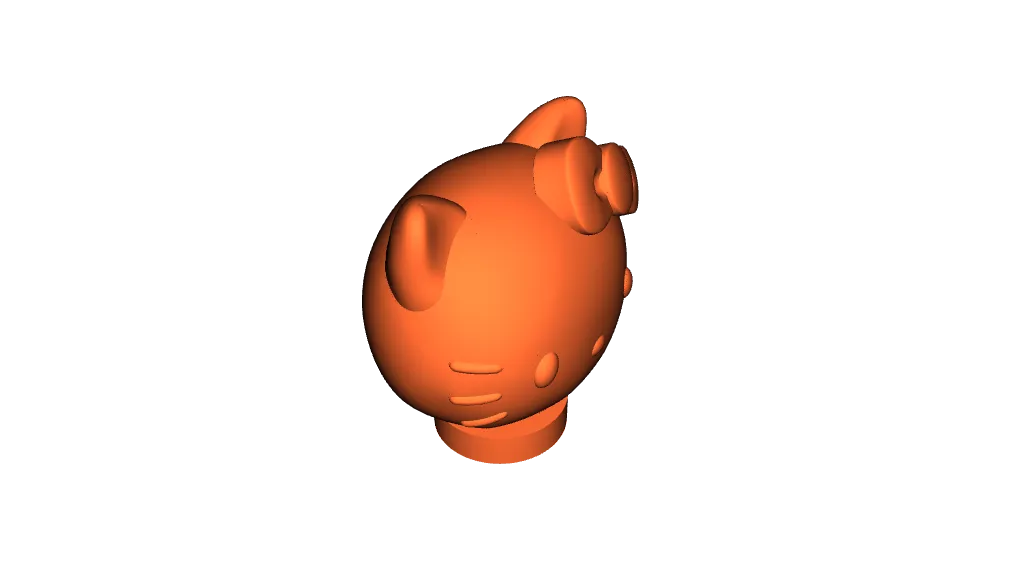 hello kitty cup cover by Xmakergt | Download free STL model ...