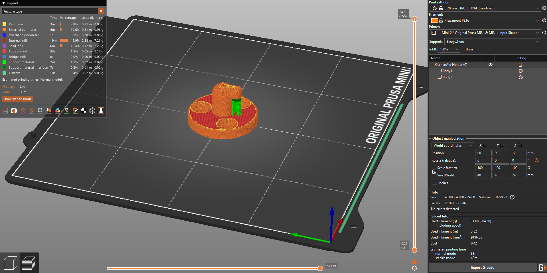 KitchenAid Stand Mixer Attachment Holder by Odd Inventor | Download ...