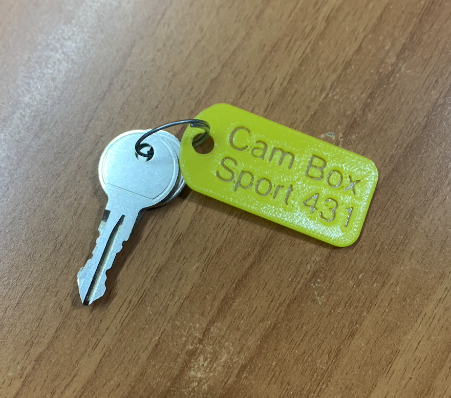 Key Tag / Ring Keychain by M3D | Download free STL model | Printables.com