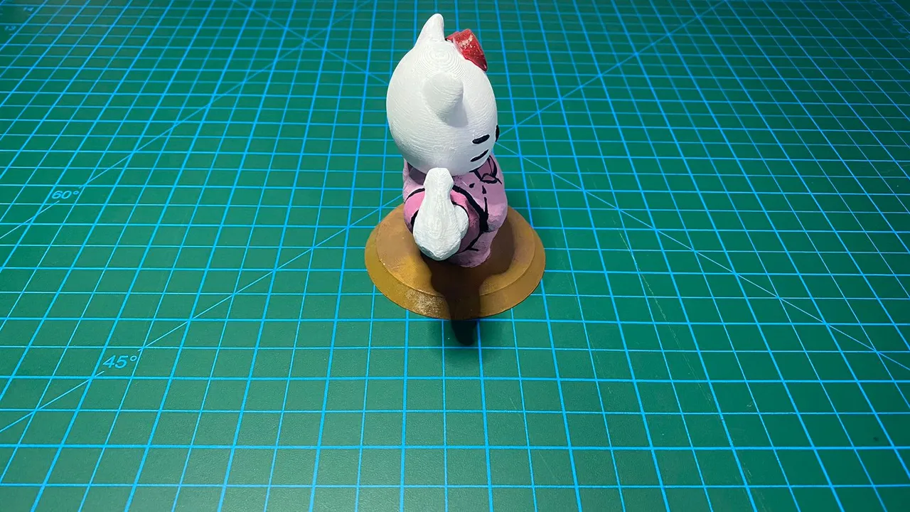 buff hello kitty by Xmakergt | Download free STL model | Printables.com
