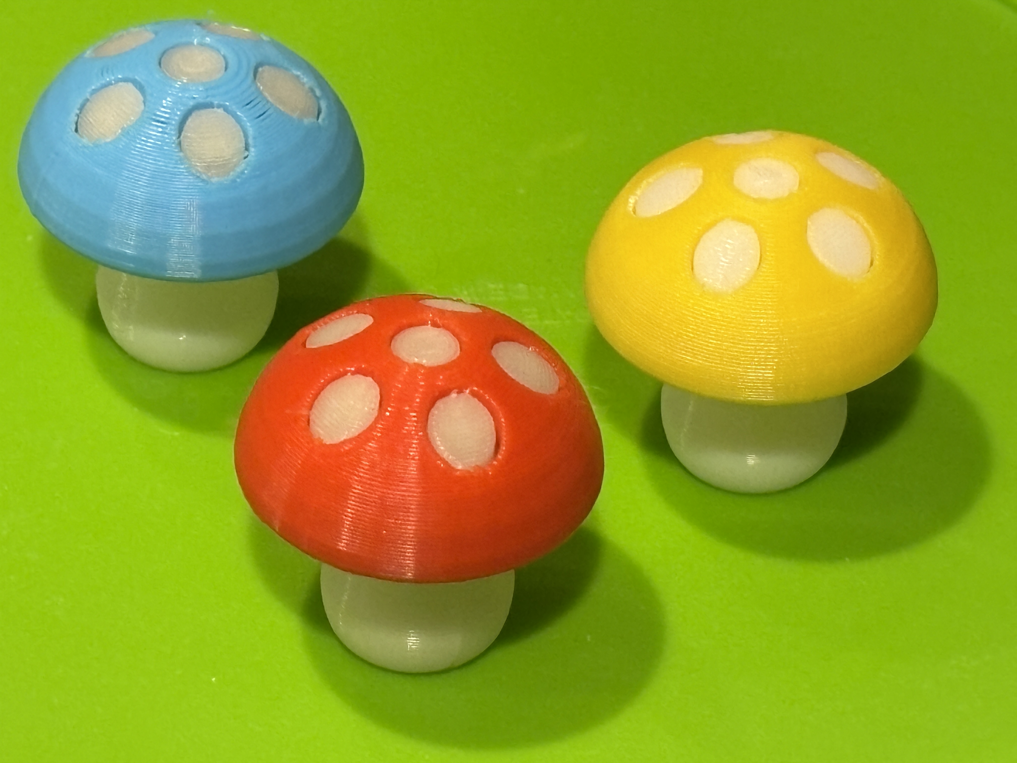 Mushroom Fidget Spinner by bitwiz | Download free STL model ...