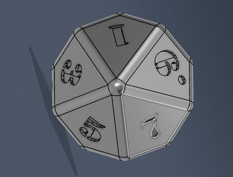 Dé 10 faces by Sined78 | Download free STL model | Printables.com