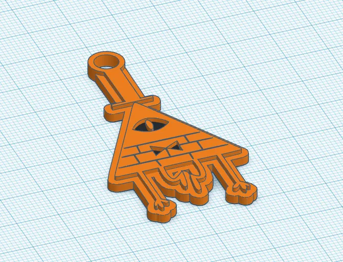 Bill Cipher Clave gravity falls llavero keychan by Luca Aversa Pileci ... Bill Cipher Clave gravity falls llavero keychan by Luca Aversa Pileci ...