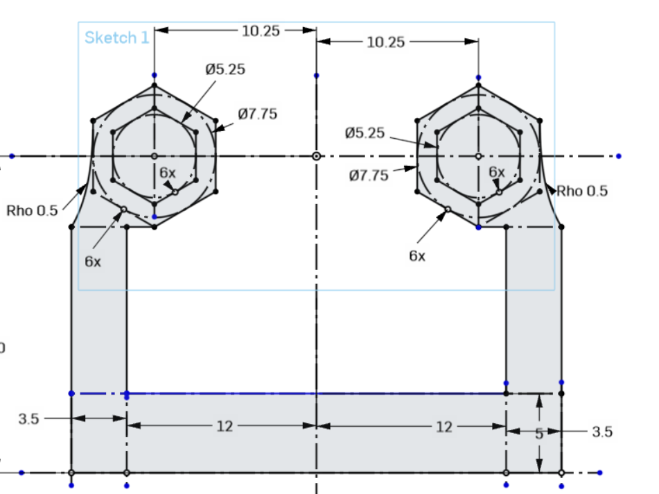 Volador VD5 ELRS antenna mount RP3 por hockeyrounds | Descargar modelo ...