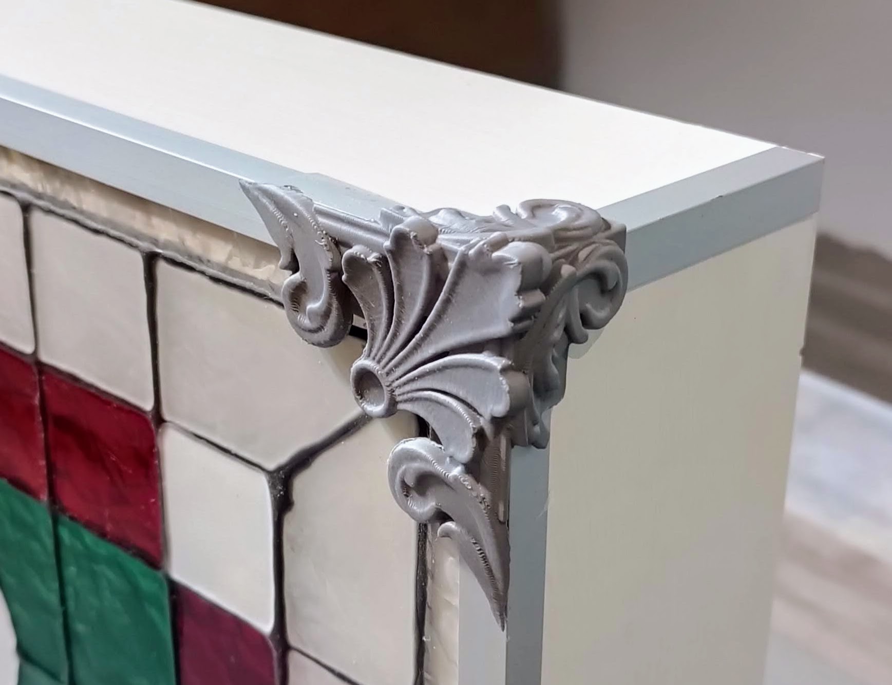 Baroque corner angles for frames by Baloo 3D | Download free STL model ...