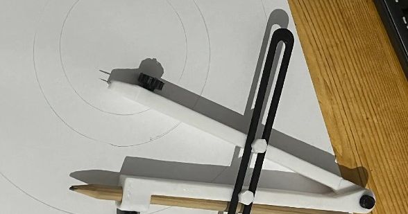 school compass by archer horst | Download free STL model | Printables.com