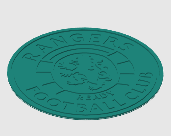 Rangers FC Badge by Jumz1888 | Download free STL model | Printables.com