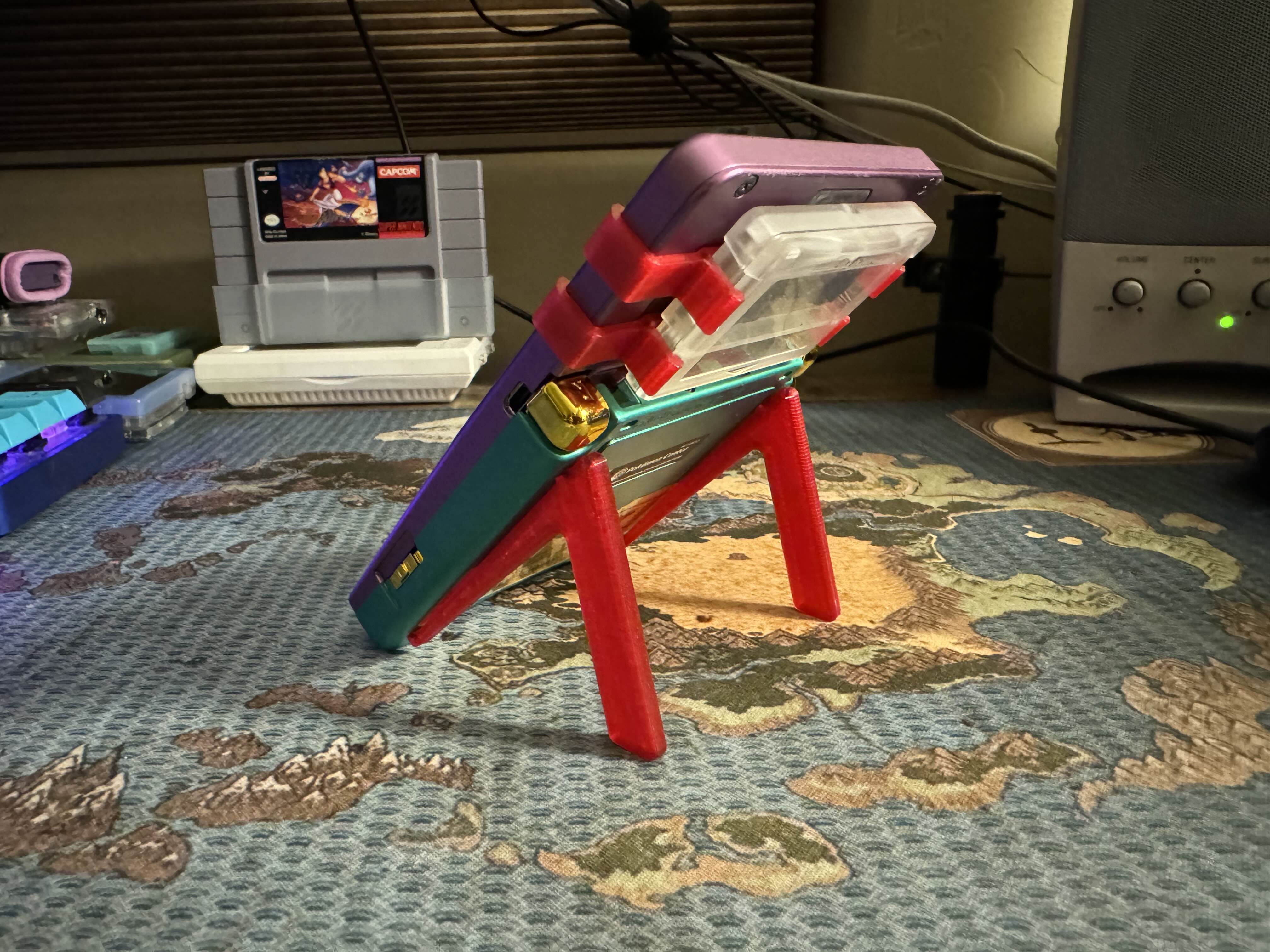 Game Boy Advance SP (Slate) Display Stand by makho | Download free STL ...