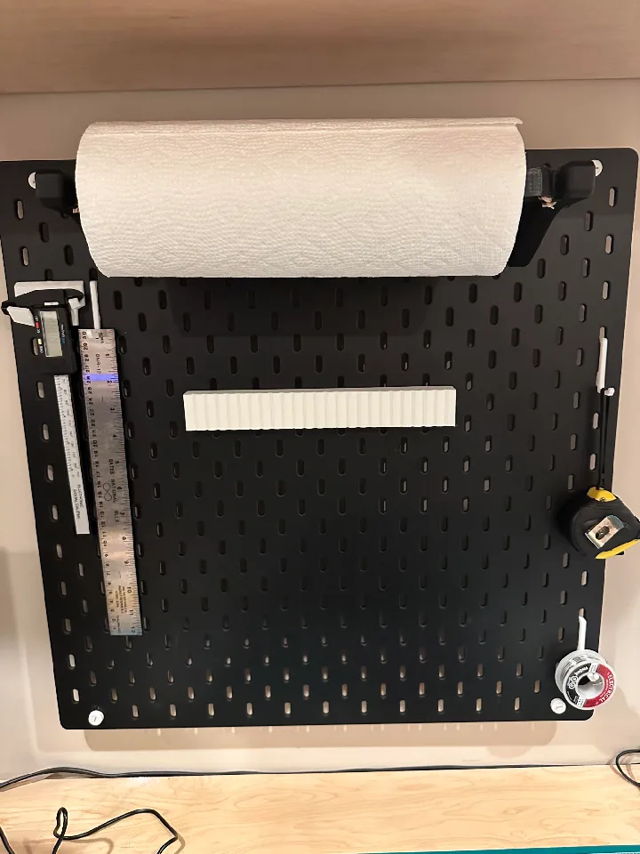 Ikea Skadis Screwdriver mount by Zachary Abdo | Download free STL model | Printables.com