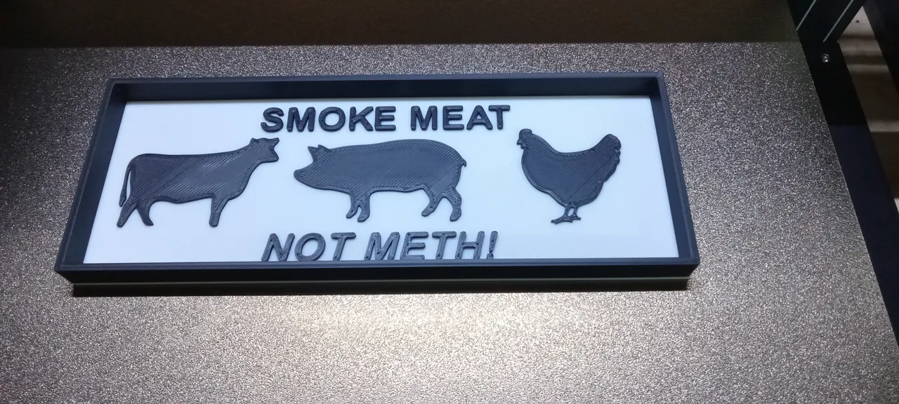 Smokin' Meat by Unholyorders82 | Download free STL model | Printables.com