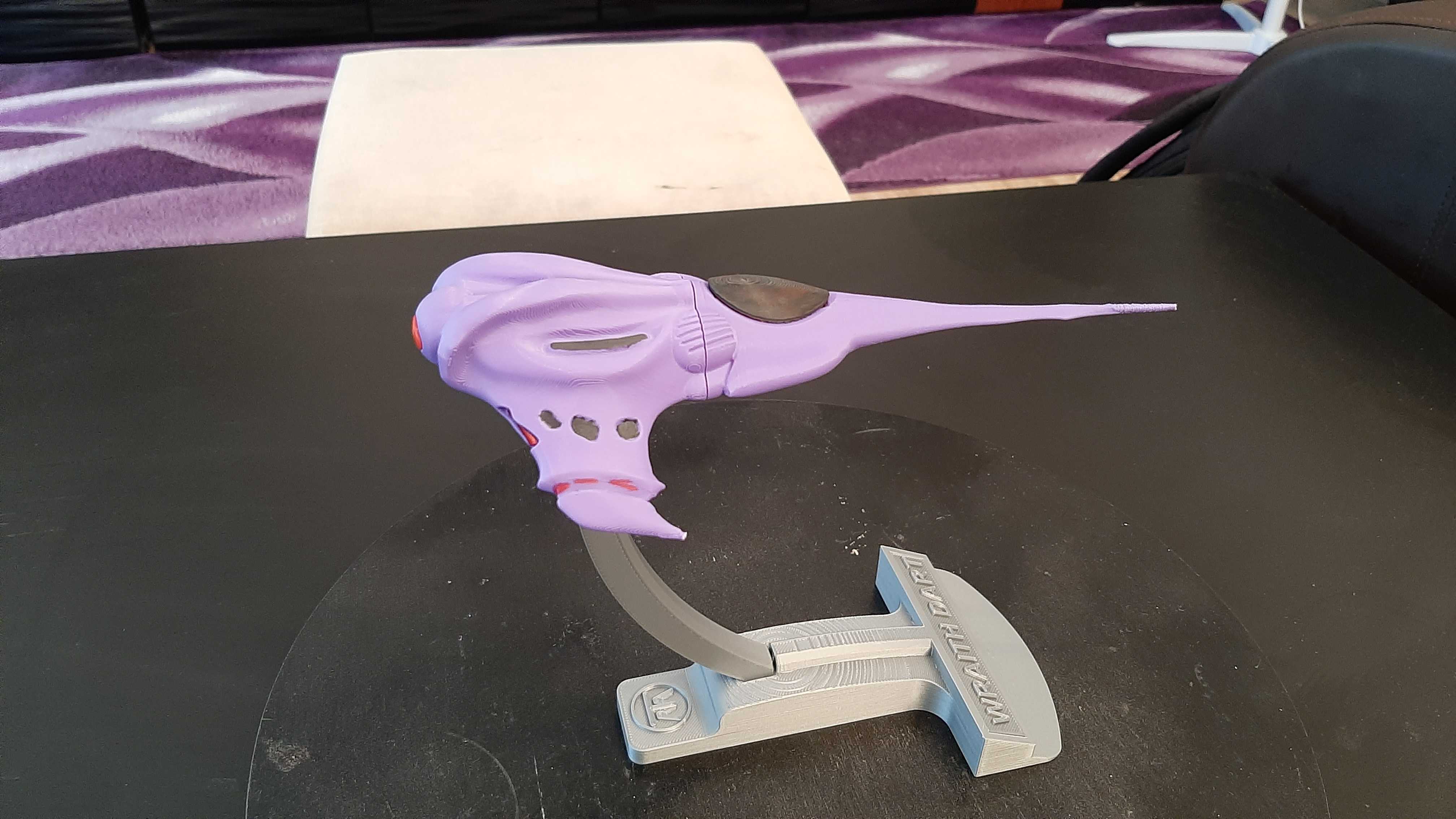 Wraith Dart from Stargate by Martin | Download free STL model ...