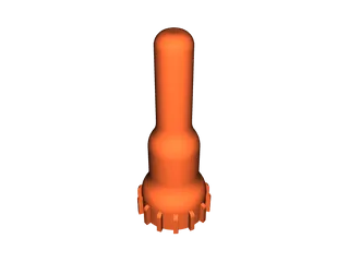 Flux needle cap by Jan | Download free STL model | Printables.com
