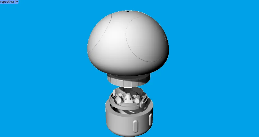 Grinder mushroom mario bros by zombierob | Download free STL model ...