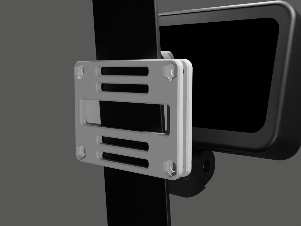 Easy GoPro backpack mount by Sugary | Download free STL model ...