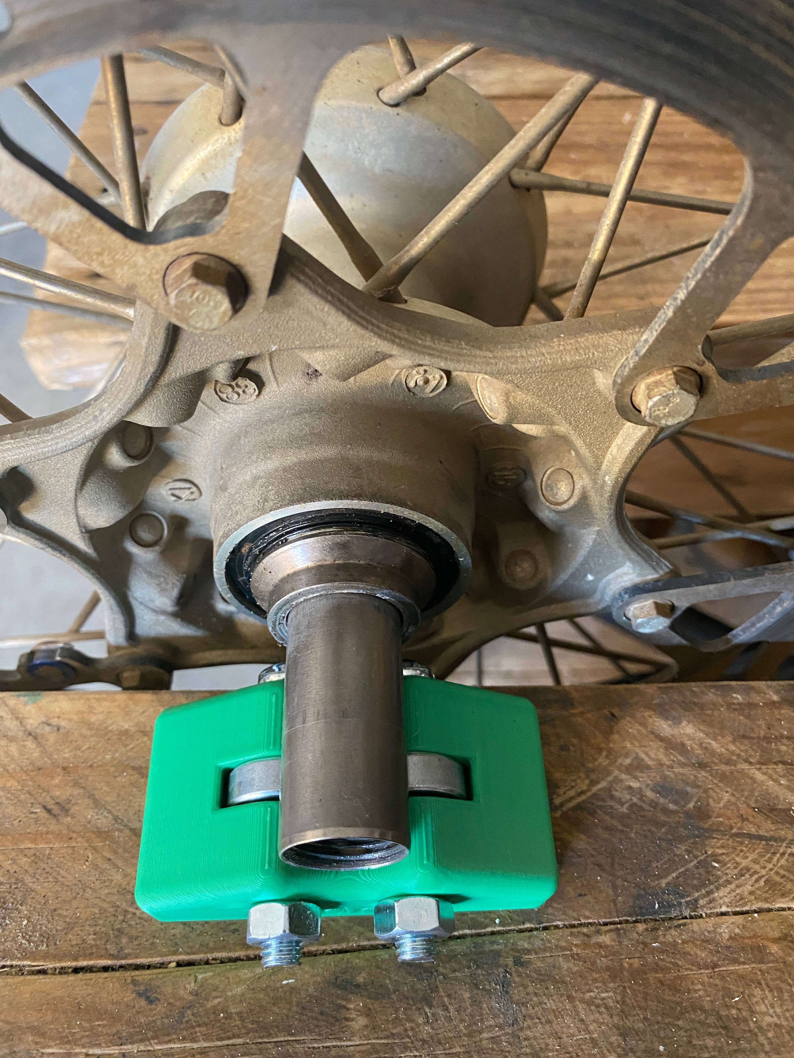 Motorcycle Wheel Balancing Cradles by Stephen J | Download free STL ...