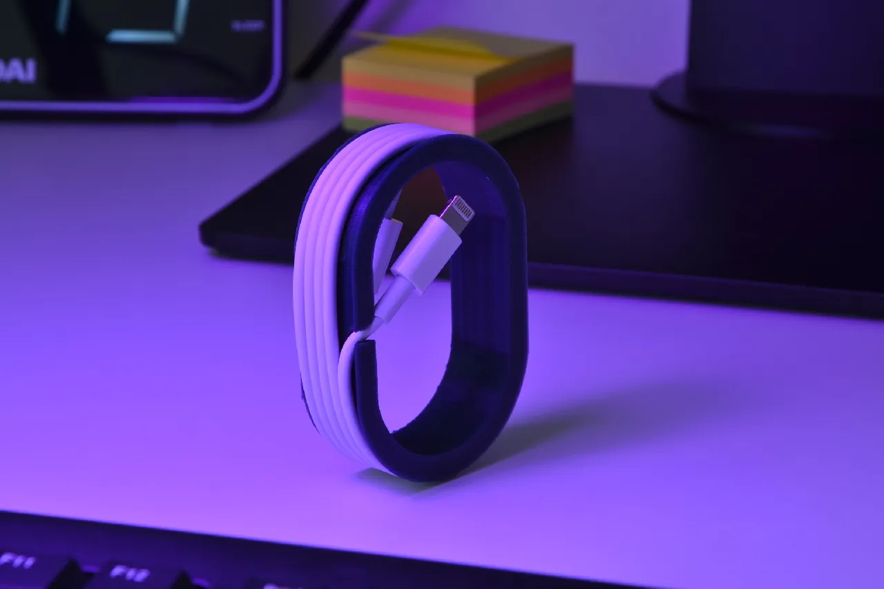 Apple cable organiser by _mirda_ku | Download free STL model ...