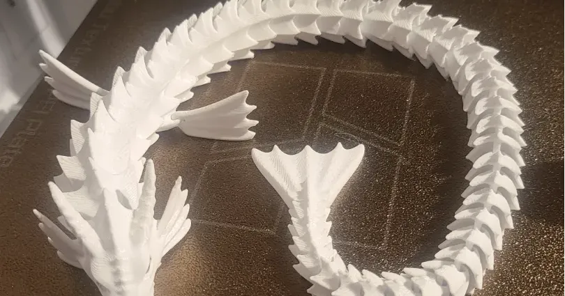 Mořský drak / Sea Dragon FLEXIBLE by =Tru3= | Download free STL model ...