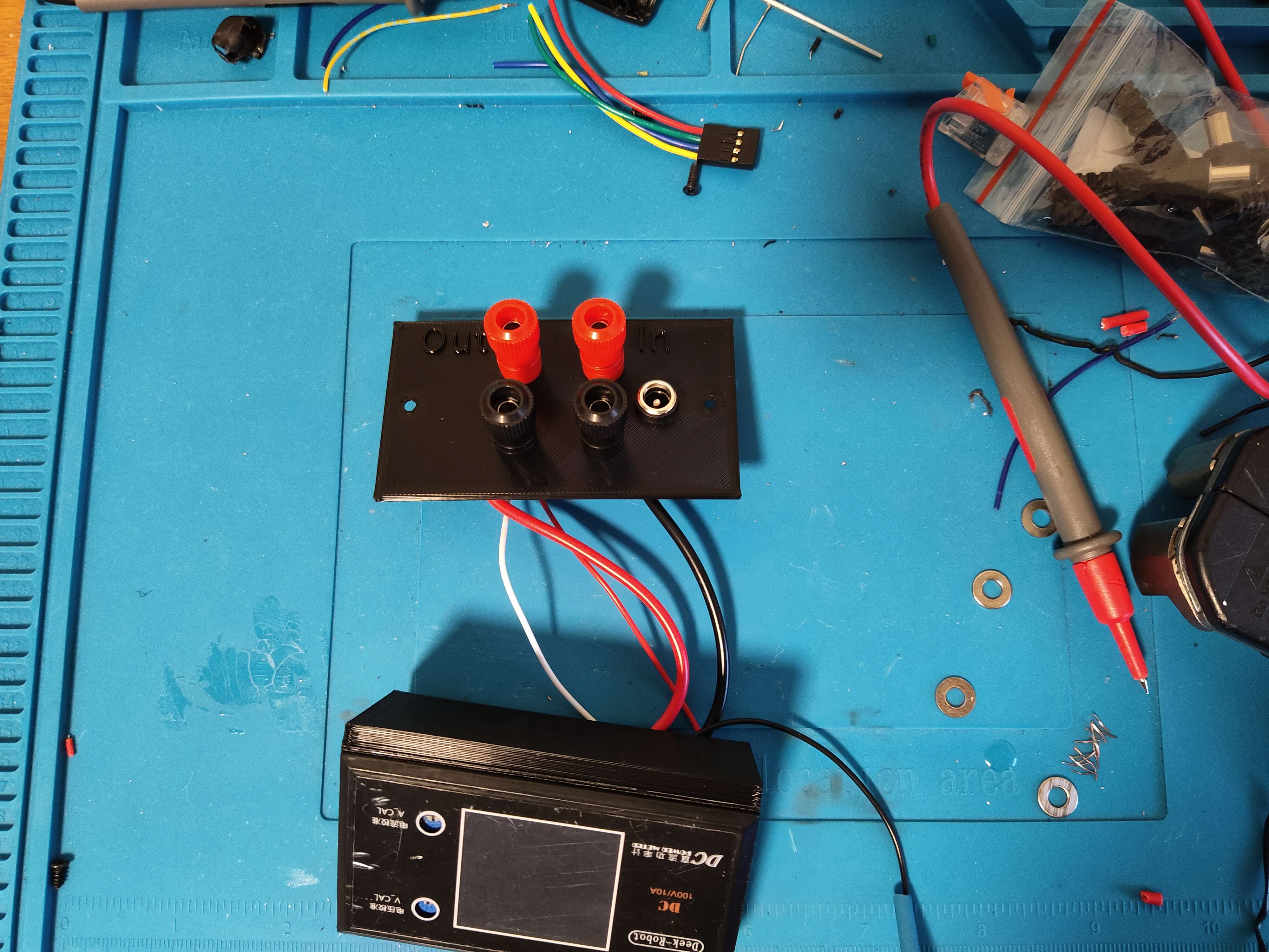 Deek Robot Dc 100v10a Power Meter Case By A3a3a3a3 Download Free Stl Model