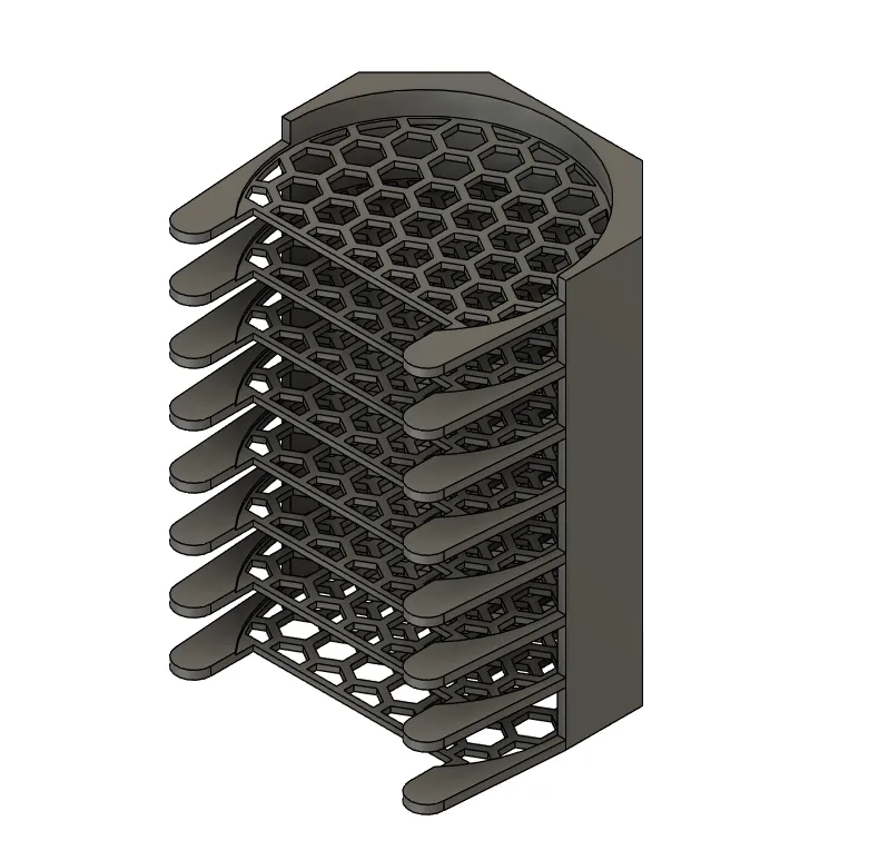 Petri dish rack by Sebastian | Download free STL model | Printables.com