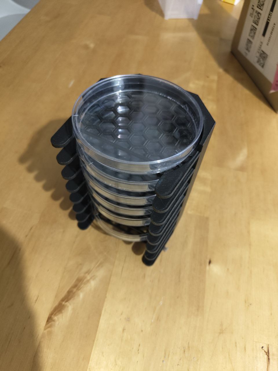 Petri dish rack by Sebastian | Download free STL model | Printables.com