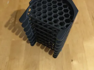 Petri dish rack by Sebastian | Download free STL model | Printables.com