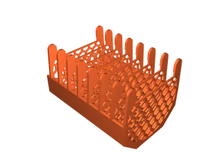 Petri dish rack by Sebastian | Download free STL model | Printables.com