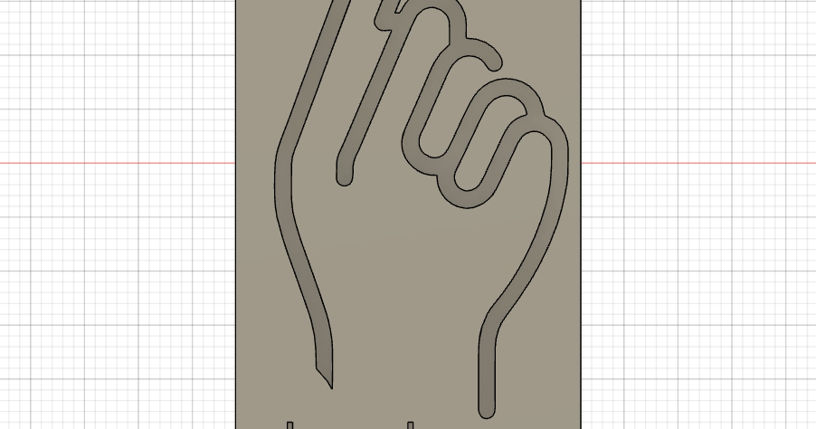 "hands up in class" sign by Tovi | Download free STL model | Printables.com