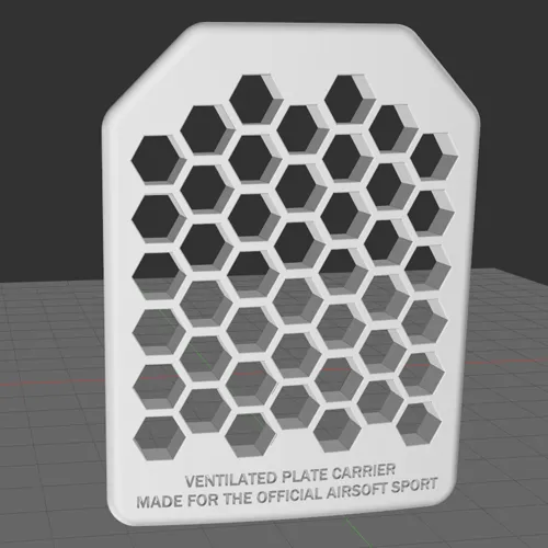 Ventilated Plate Carrier 1.0 by Milo Printables | Download free STL ...