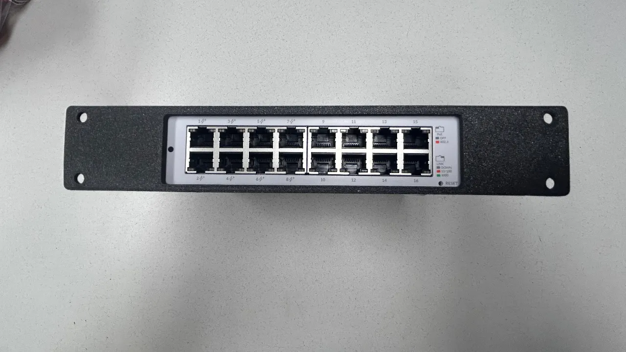 Ubiquiti Switch Lite 16 PoE 10 inch Half Rack Mount by HandHeldRehab ...