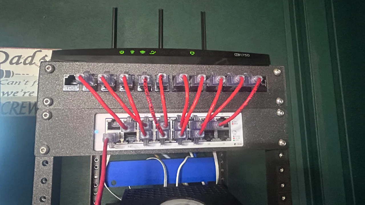 Ubiquiti Switch Lite 16 PoE 10 inch Half Rack Mount by HandHeldRehab ...