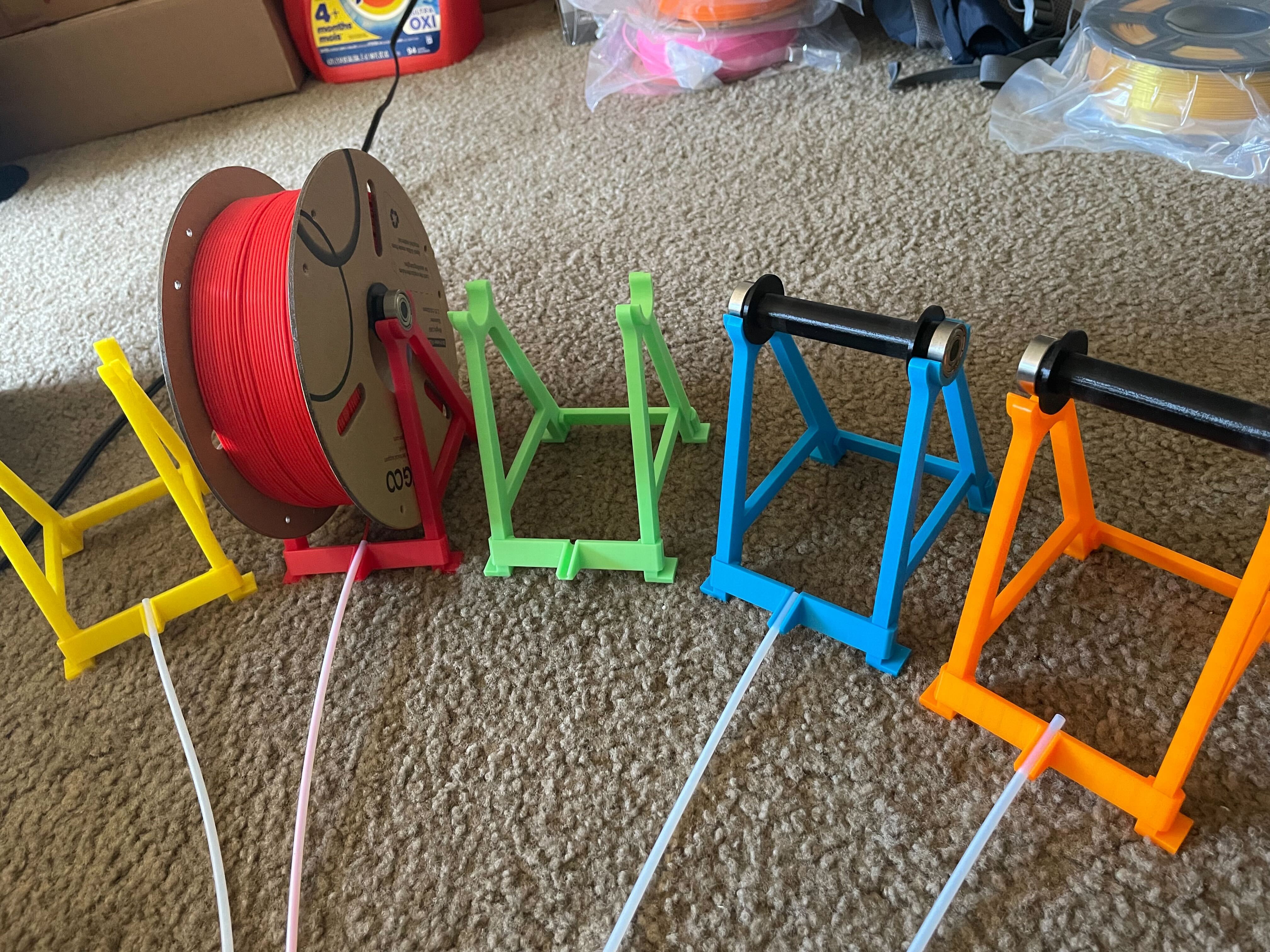 Hanging Spool Holder with PTFE tube holder by Alexander Hyperbeam ...
