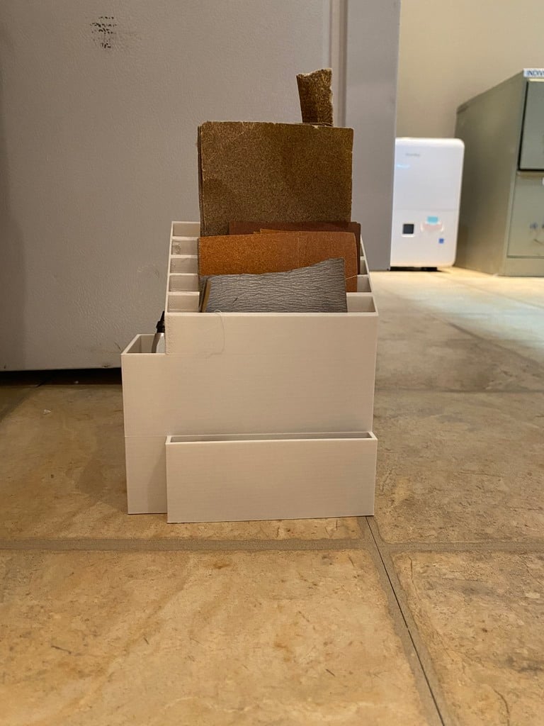 Sandpaper Holder by Technocat | Download free STL model | Printables.com