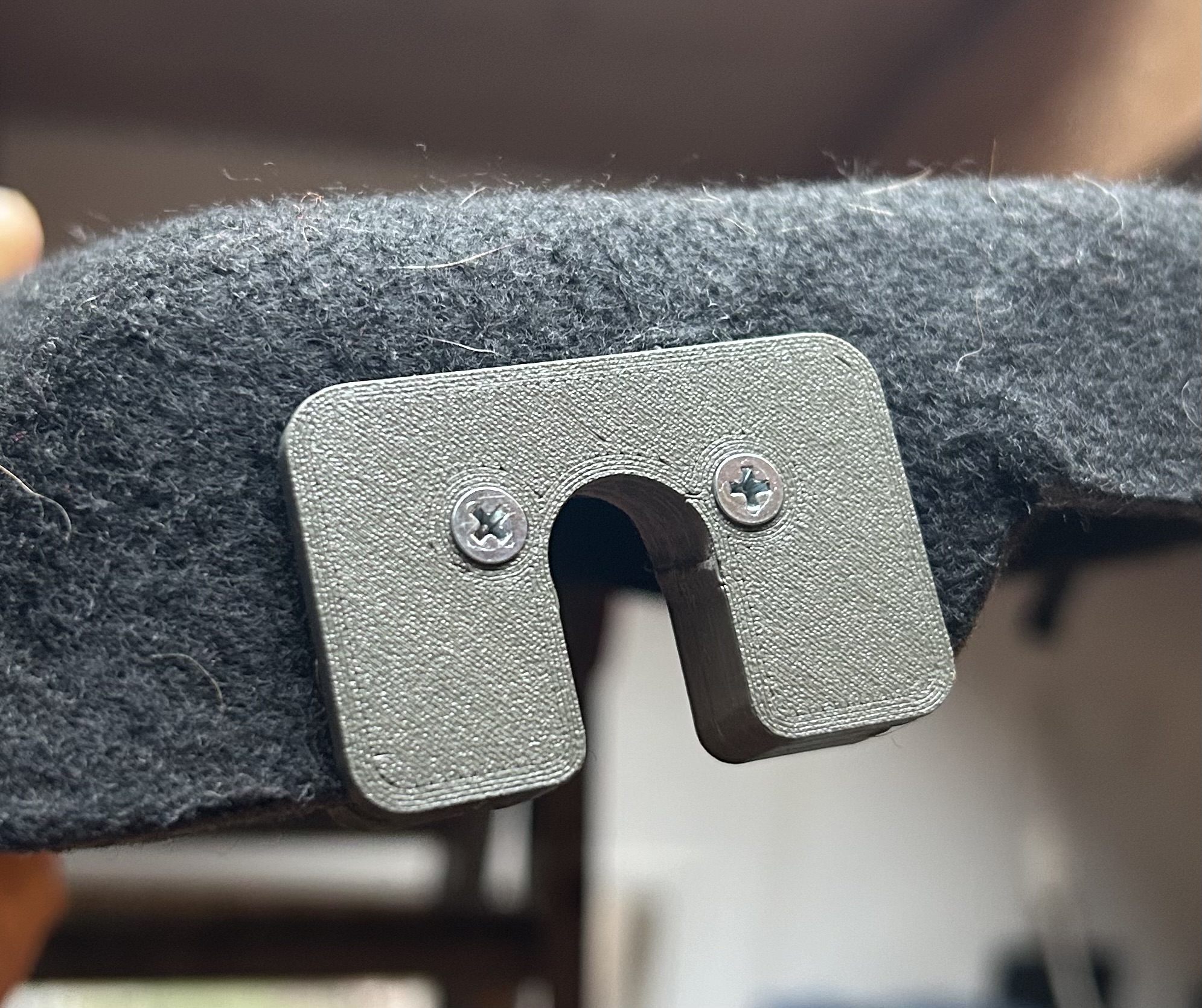 Clip-Gancio cappelliera DS3 by Leo | Download free STL model ...