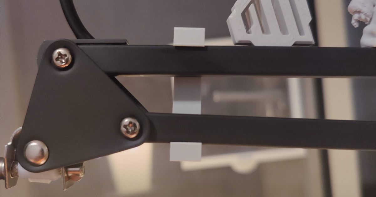 Desk Light Clamp by EmilijusM | Download free STL model | Printables.com