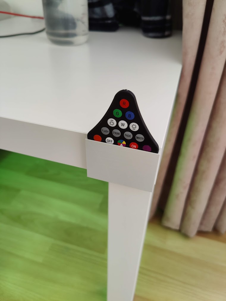 LED Strip Remote Holder by EmilijusM | Download free STL model ...