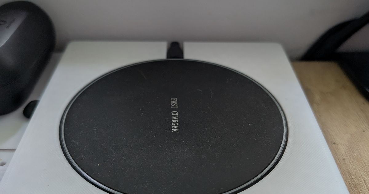 Gridfinity 3x3 100mm Round Wireless Charger by Si Reynolds | Download ...