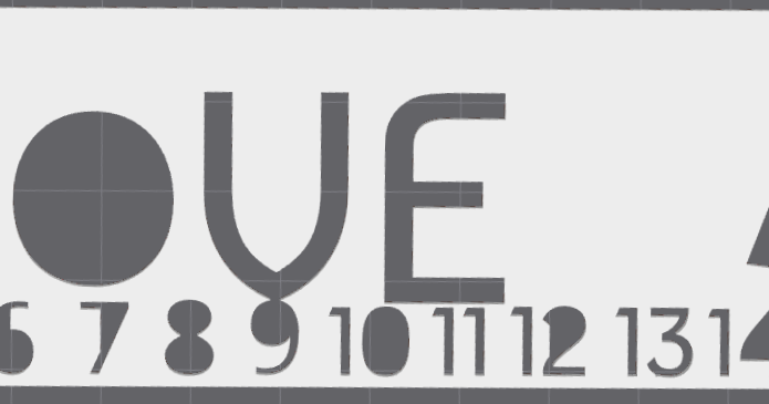 love ruler by Ben Inviya | Download free STL model | Printables.com