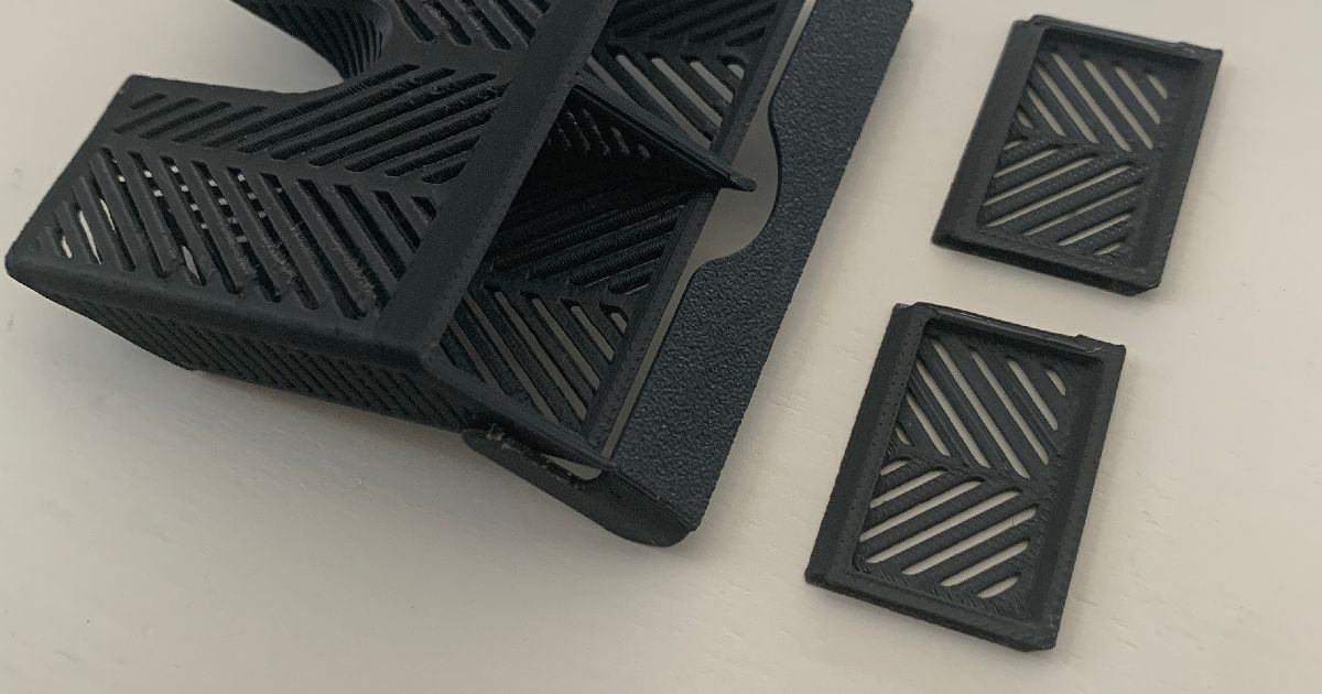 Bambu Lab AMS Back Silica Dry Box by weberyap | Download free STL model ...