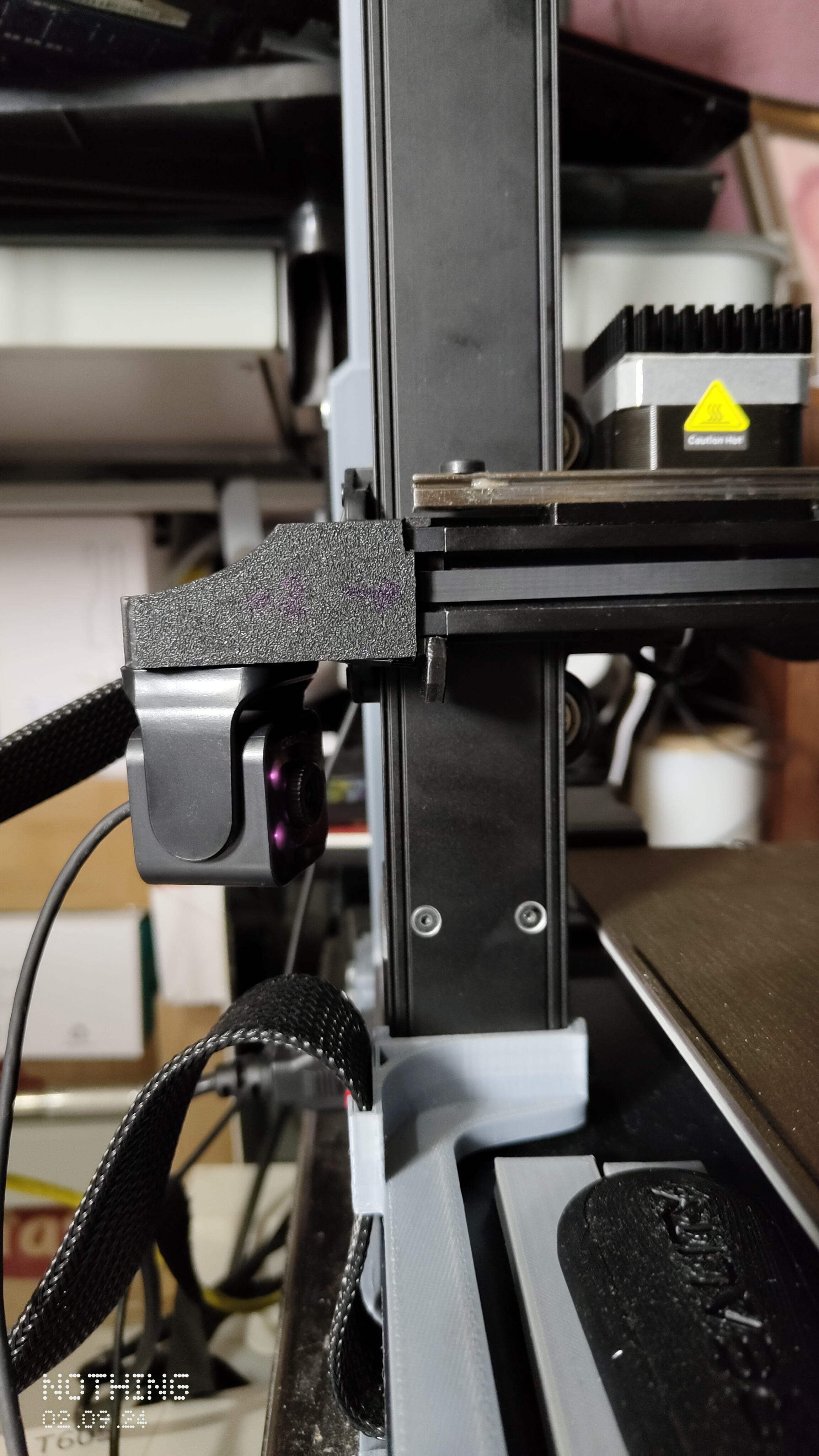 Nebula Camera Mount in X Axis for Ender 3 V3 SE-KE (Left side) by Alex ...