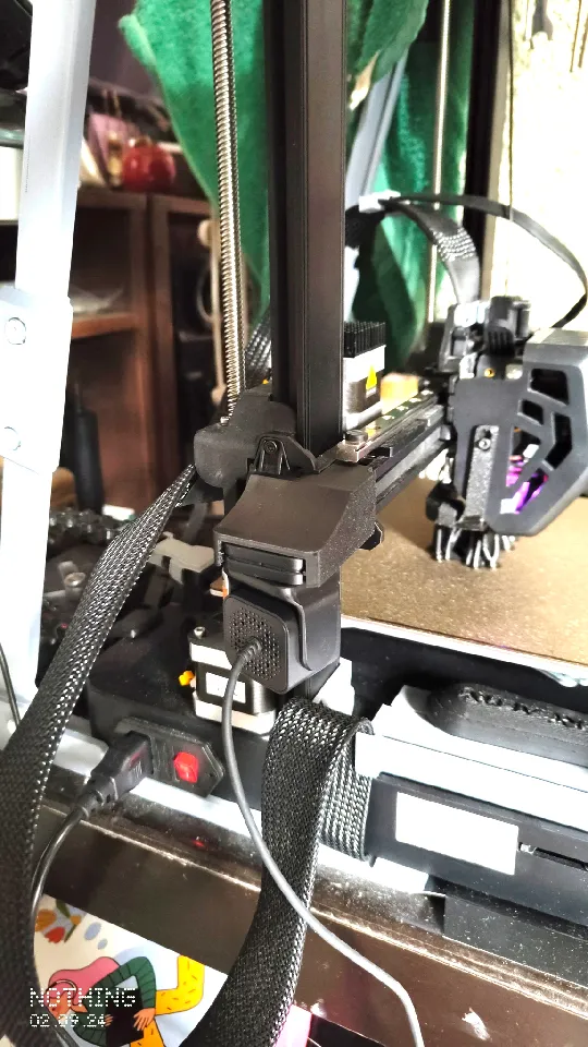 Nebula Camera Mount in X Axis for Ender 3 V3 SE-KE (Left side) by Alex ...