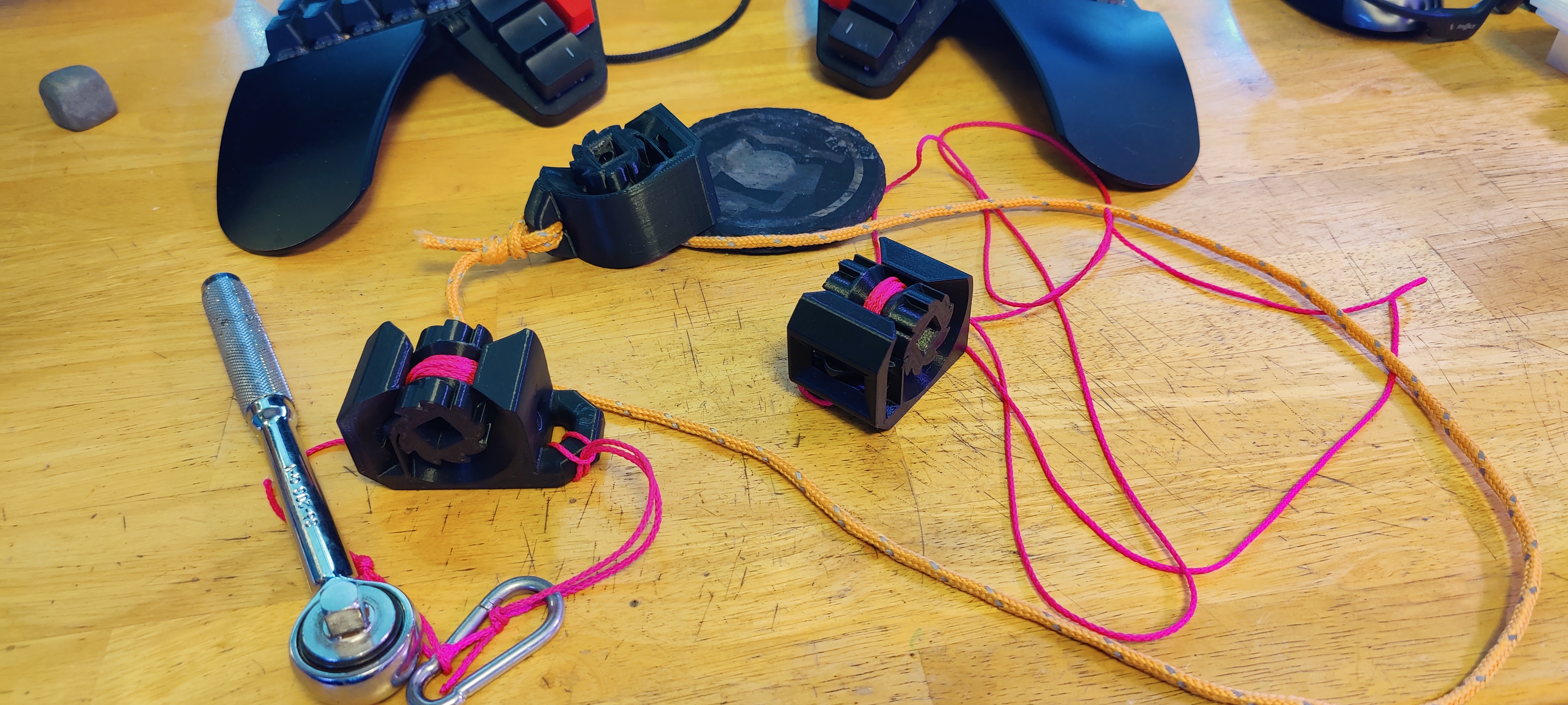 Print-in-Place Cord Ratchet - Symmetrical, No Supports by Odd Inventor ...