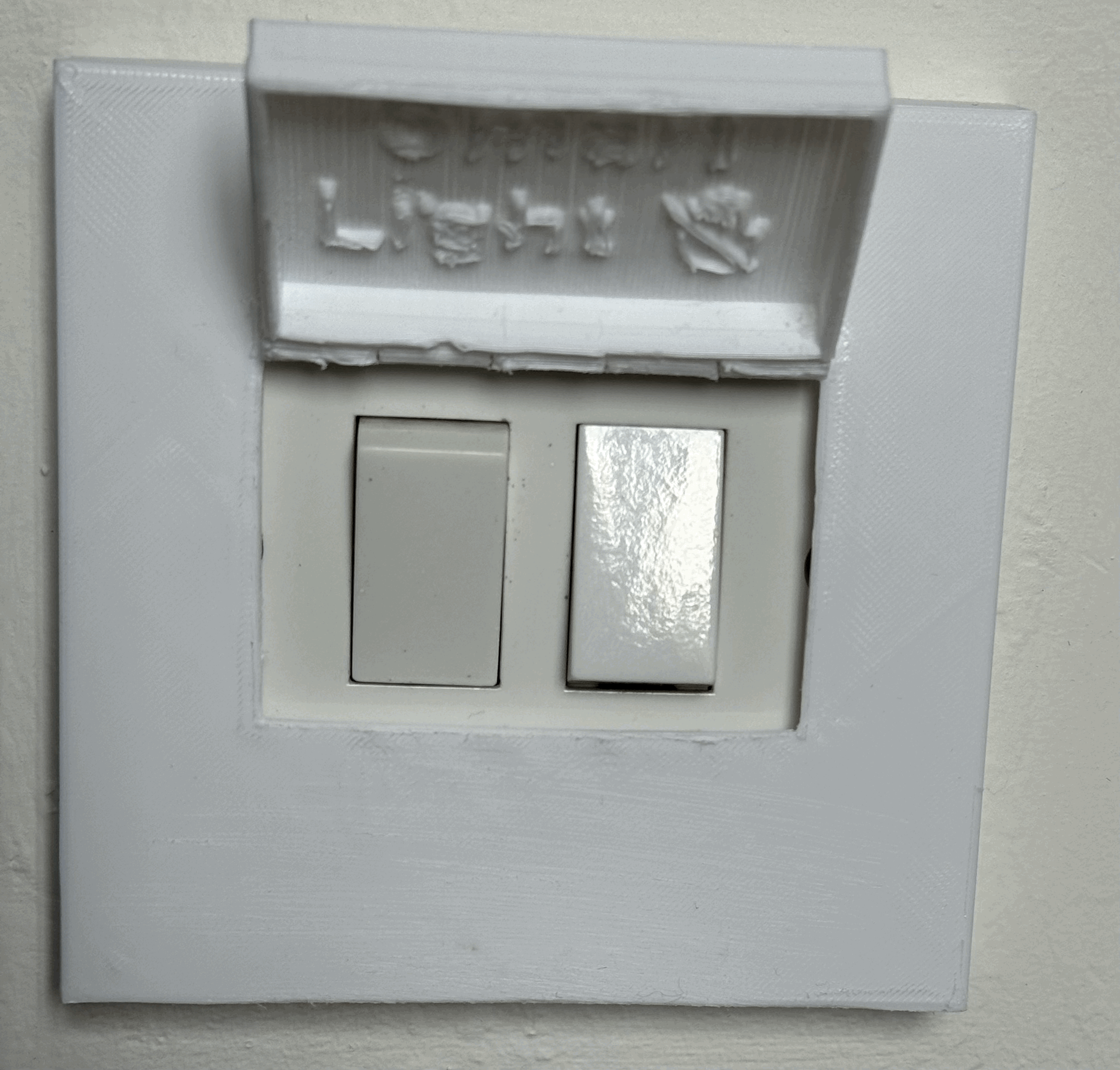 (UK) Light Switch Cover by Raphi | Download free STL model | Printables.com