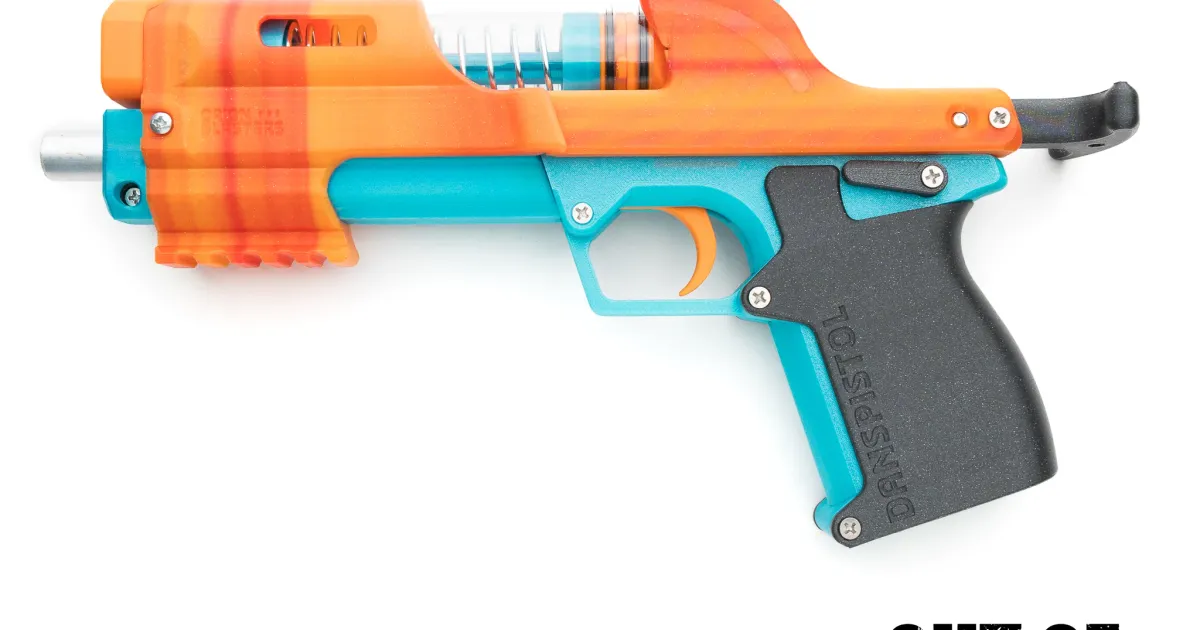 Orion Blasters Dan Pistol - TriangleFabs 或 OoD 硬件套装 二次创作 - 来自 Kryosse MakerWorld：免费下载 3D 模型